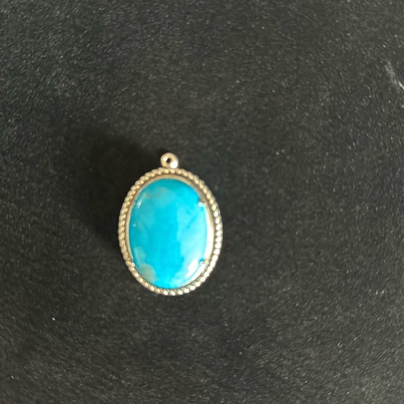 Jewelry | Native American Torquise Sterling Silver Pendant | Poshmark